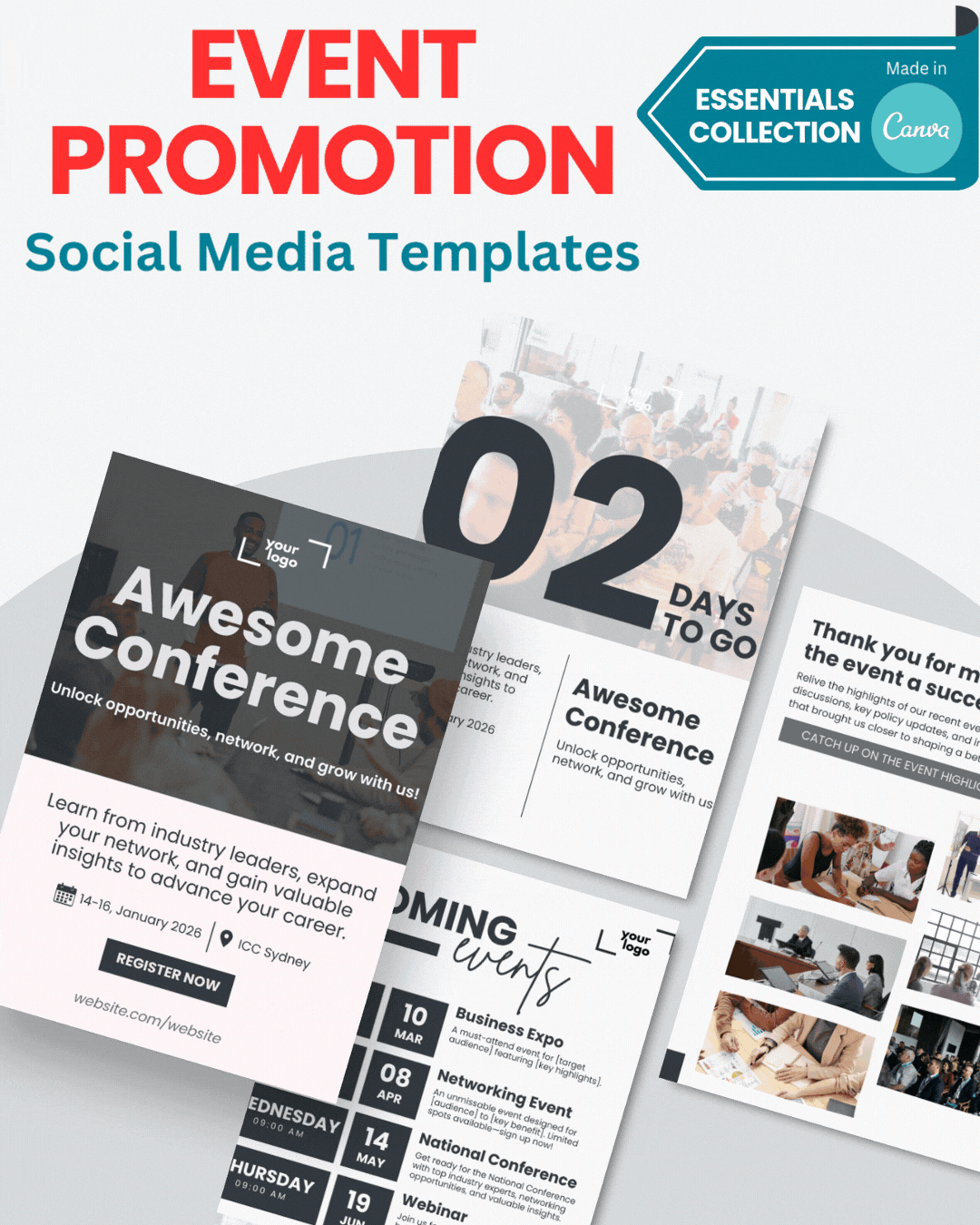 Event Promotion Templates | MMS Template Library