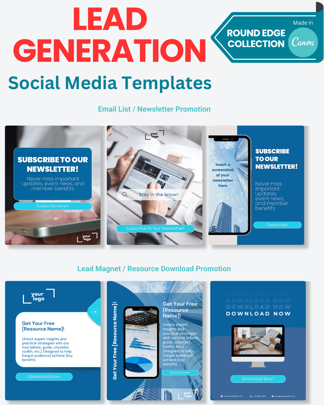 Lead Generation Templates | MMS Template Library