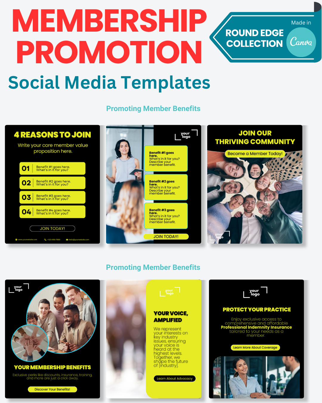 Membership Promotion Templates | MMS Template Library